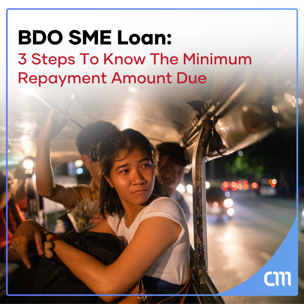 BDO SME Loan: 3 Steps To Know The Minimum Repayment Amount Due - Cash Mart